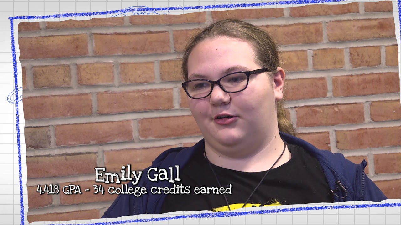 HHS Top Scholar Emily Gall - YouTube