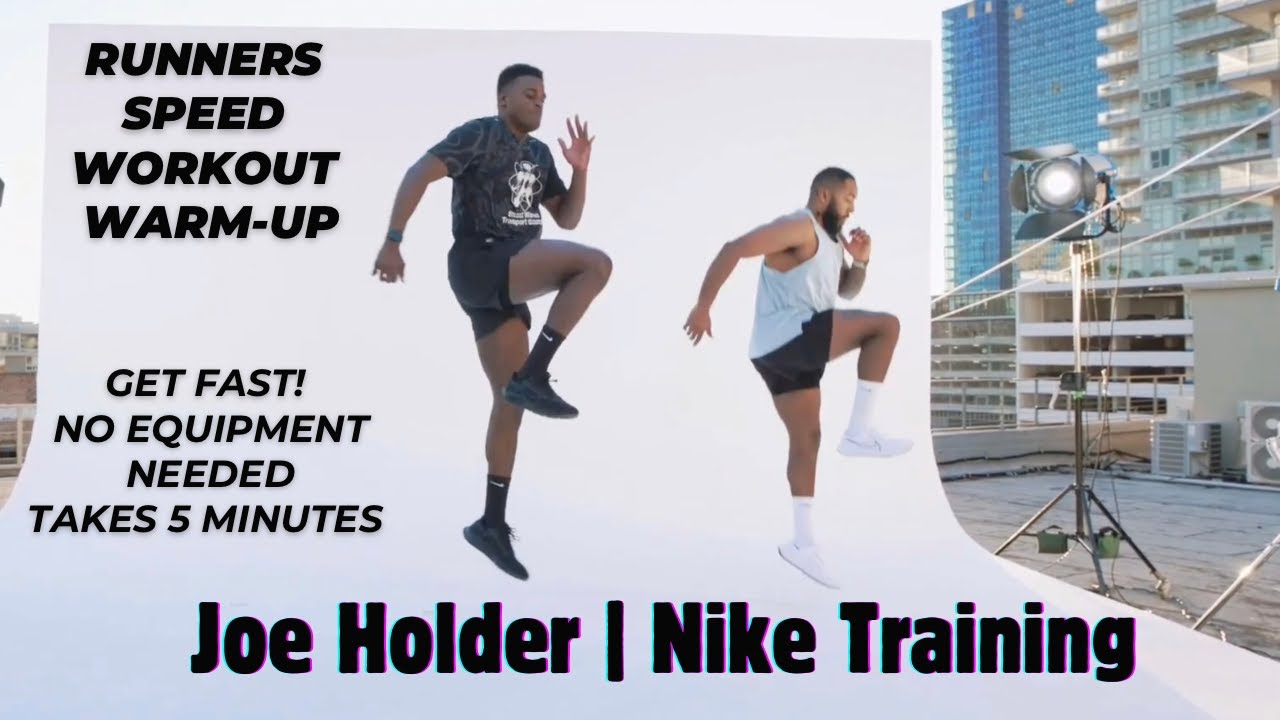 Fast in 5 Minutes! | Pre-Run Speed Plyometric Warm-up | Joe Holder ...