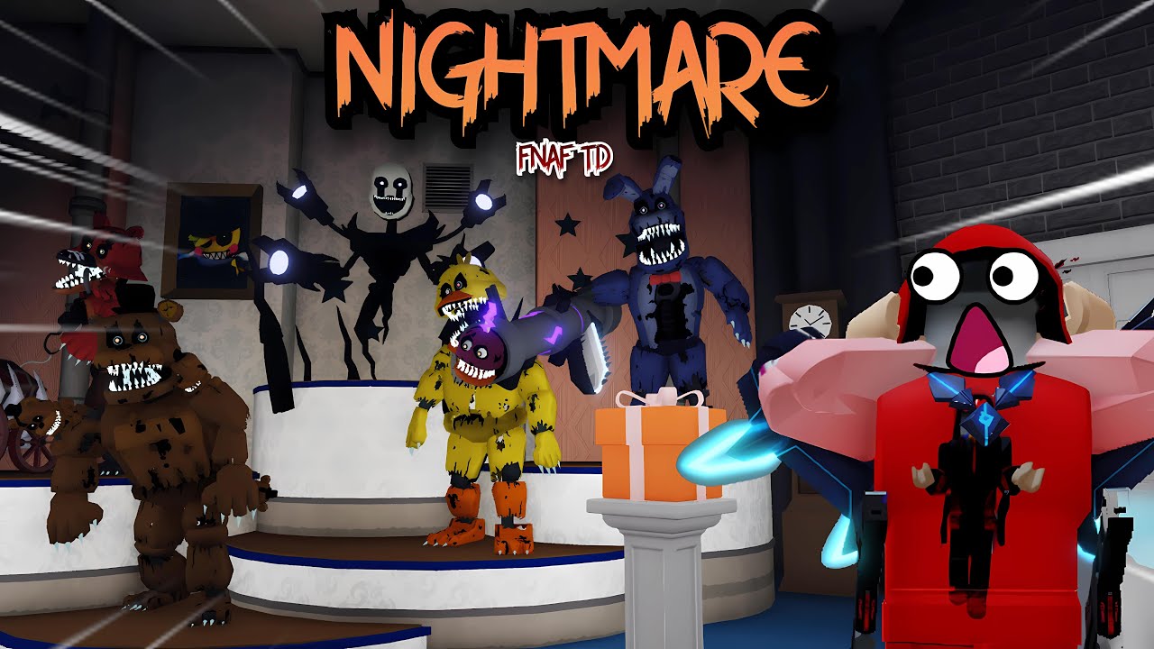 NUEVAS unidades en FNAF TD🐻💤 (Nightmare) (ROBLOX) - YouTube