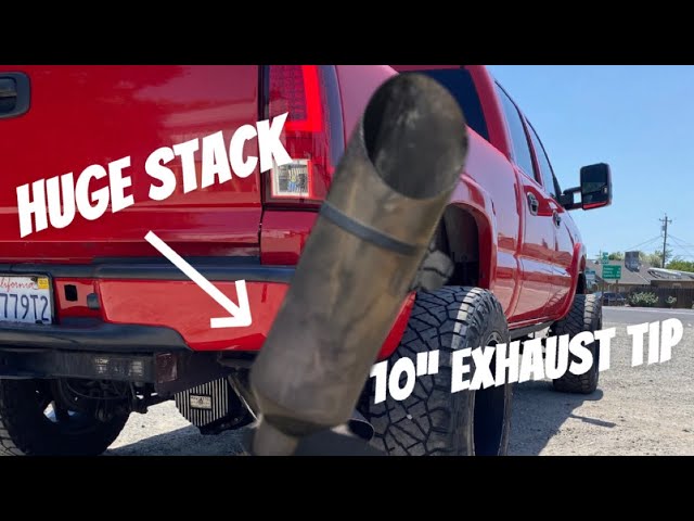 Duramax Smoke Stacks Universal Hood Stack LML Duramax | John C Garage
