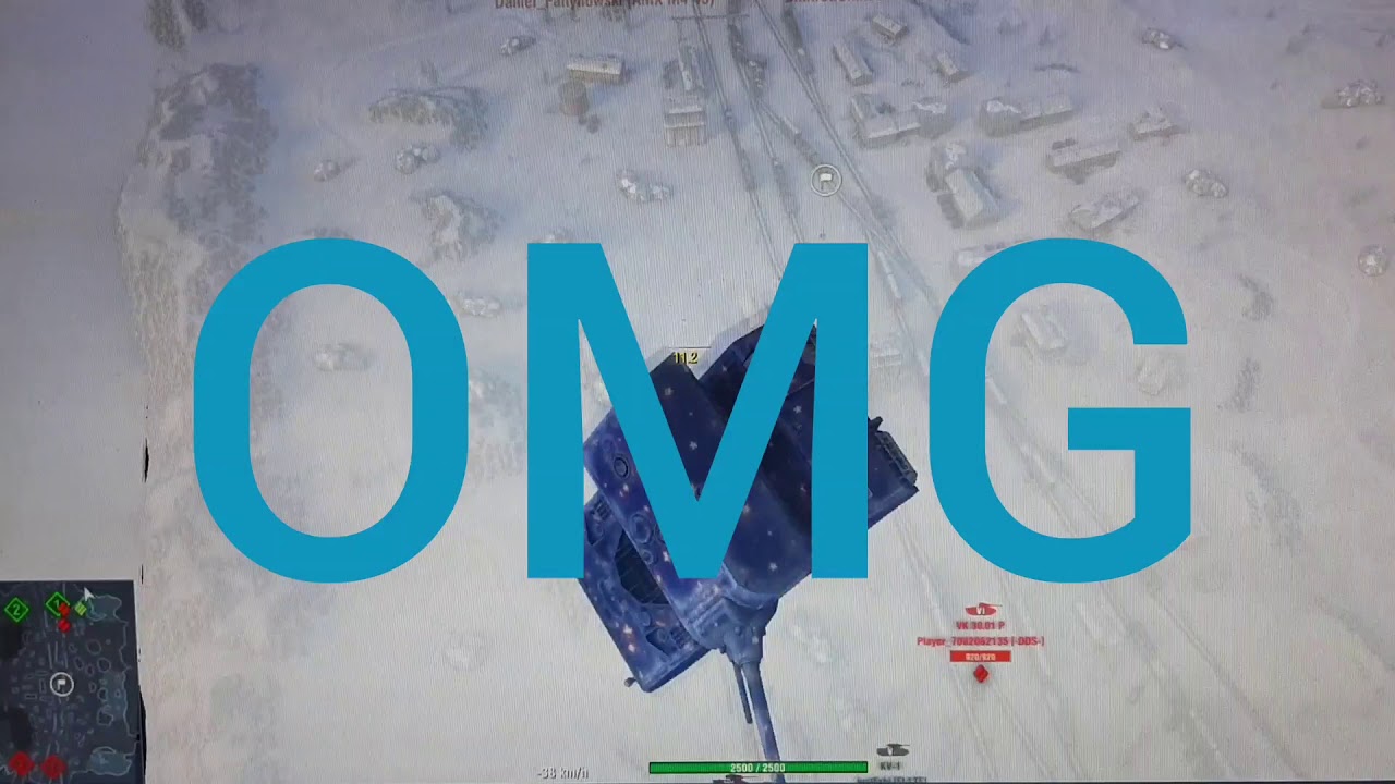 Epic flying Maus / World of tanks blitz - YouTube