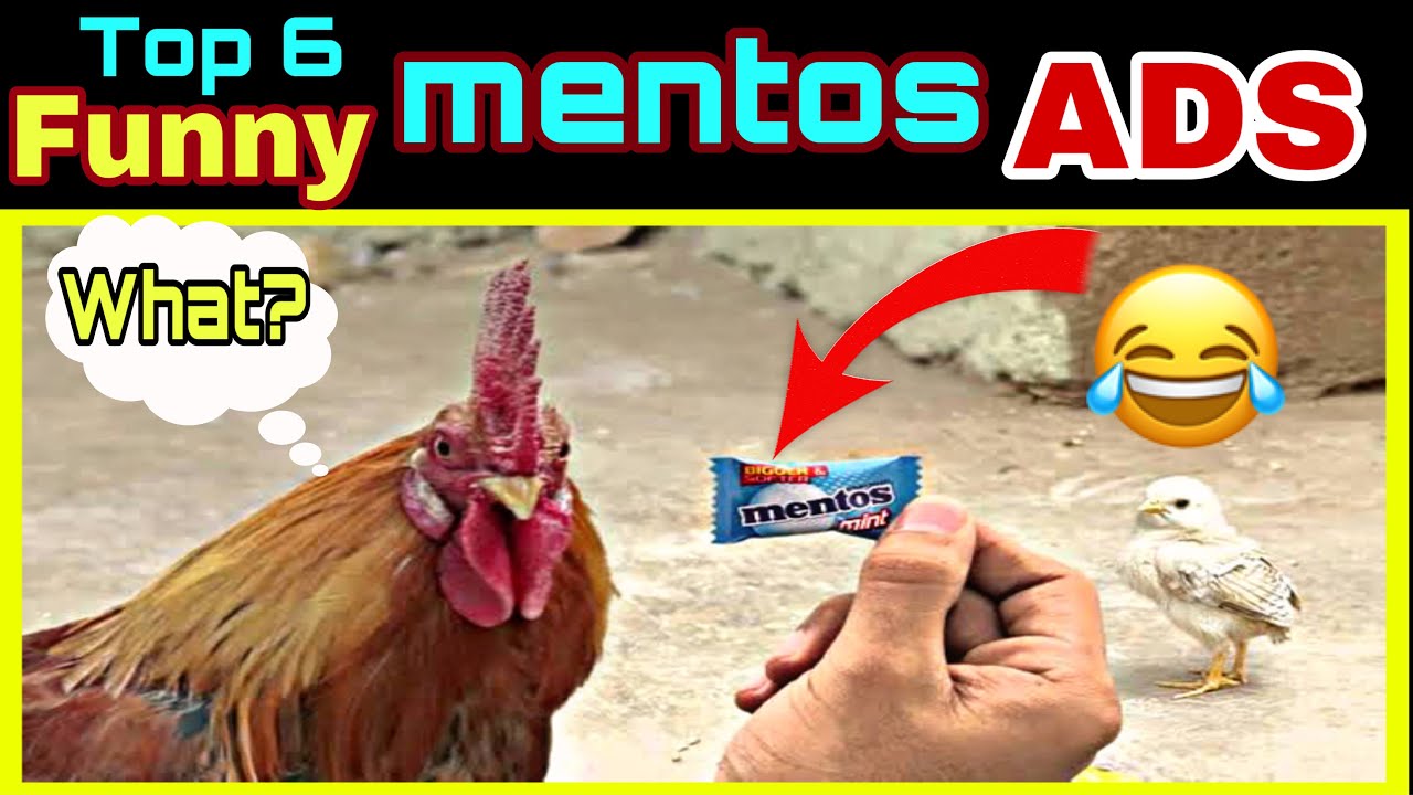 Top 6 Funniest Mentos Ads Compilation - YouTube