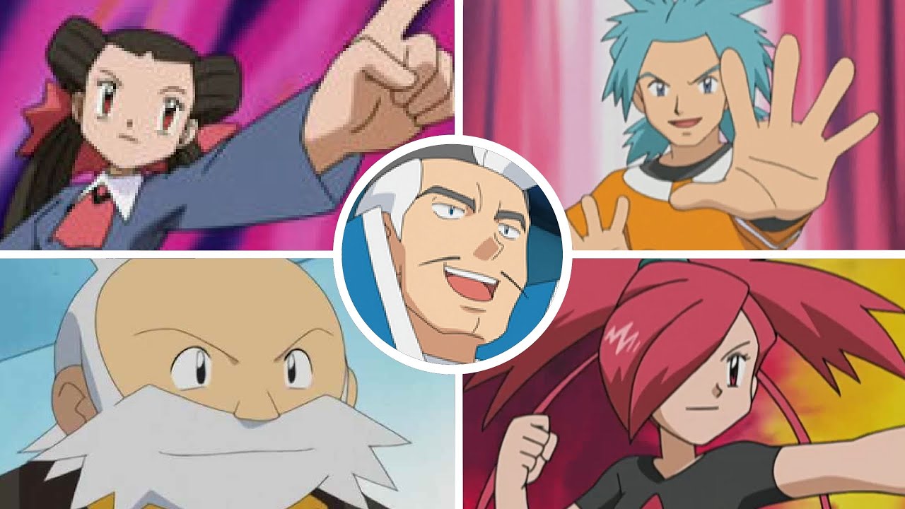 All Bosses Of Pokémon Emerald (All Gym Leaders) - YouTube