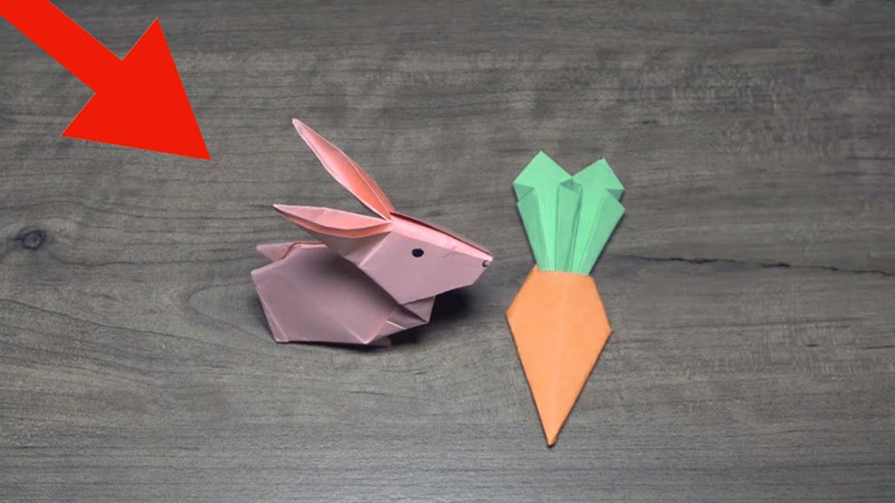 🐇 How to Make Rabbit Origami Easy! Step by Step Tutorial - YouTube