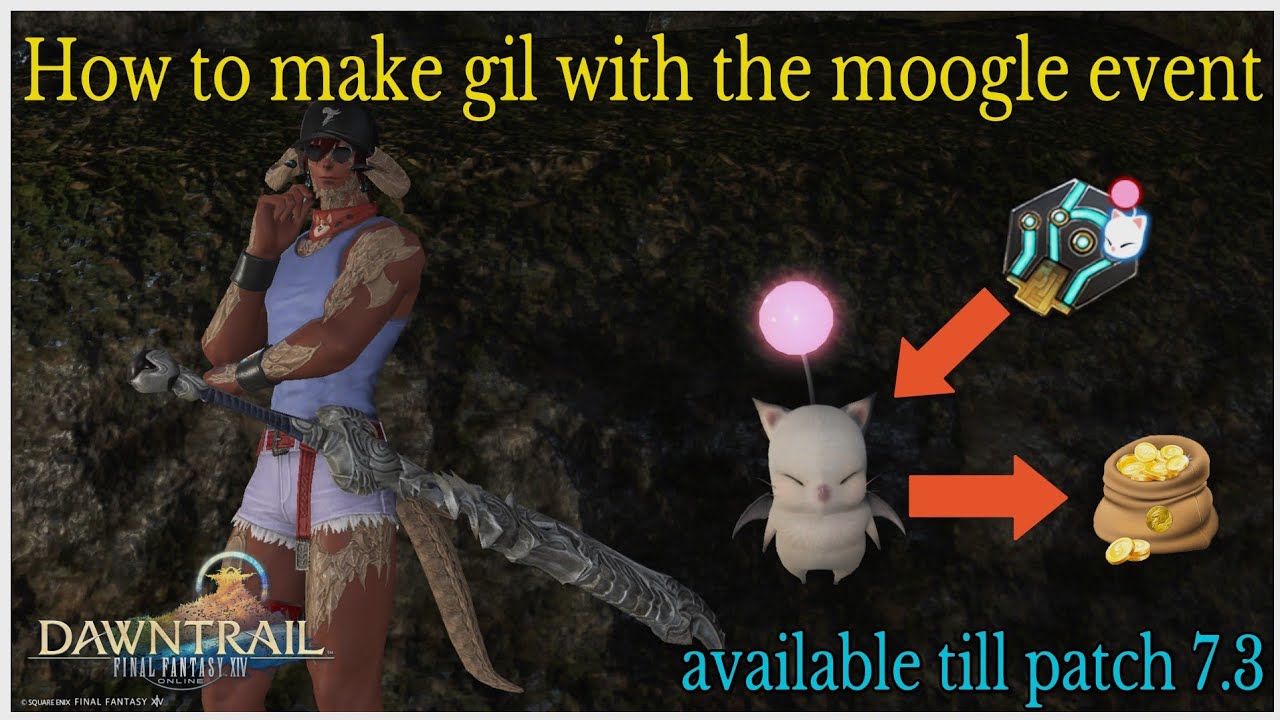 What to sell to make gil from the moogle event - YouTube