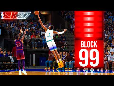 This 99 Block Center Build is a NO FLY ZONE during 2XP REC Event on NBA 2K27!