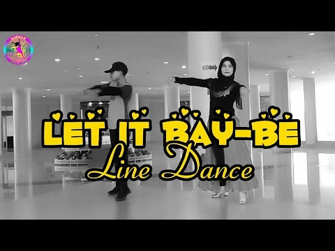 Let it Bay-Be Line Dance || Demo by Zahirah Line Dance #linedance - YouTube