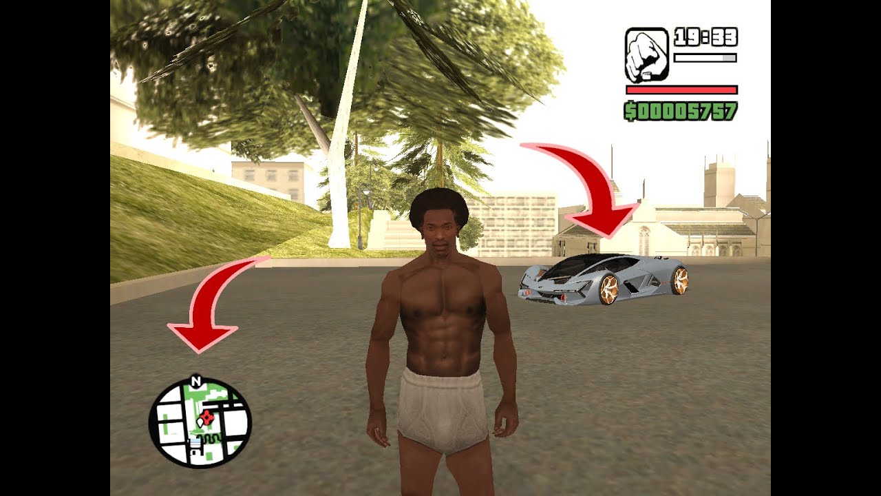 Secret Lamborghini Car Location in GTA San Andreas! (Hidden Place ...