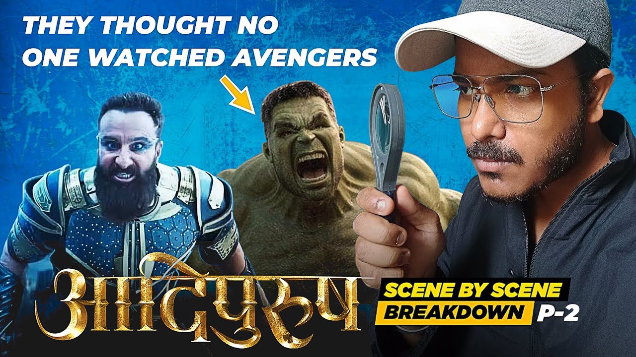 Graphic Designer Breaking Down Adipurush VFX | Part 2 | Scene by Scene ...