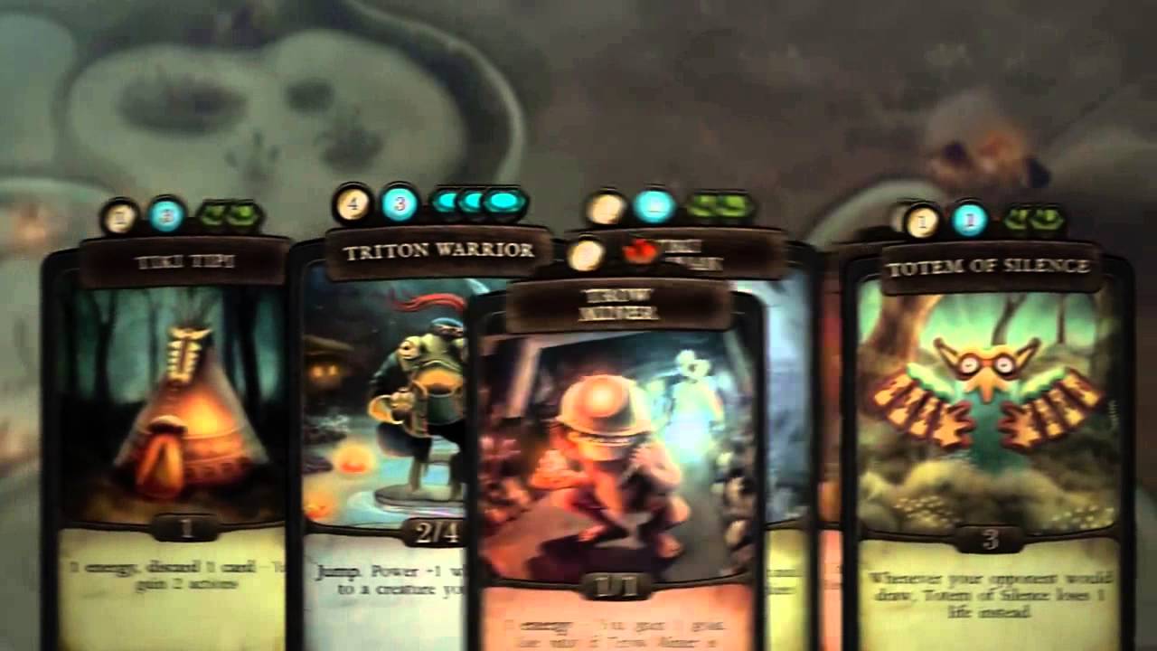 Faeria Strategy Card Game Trailer - YouTube