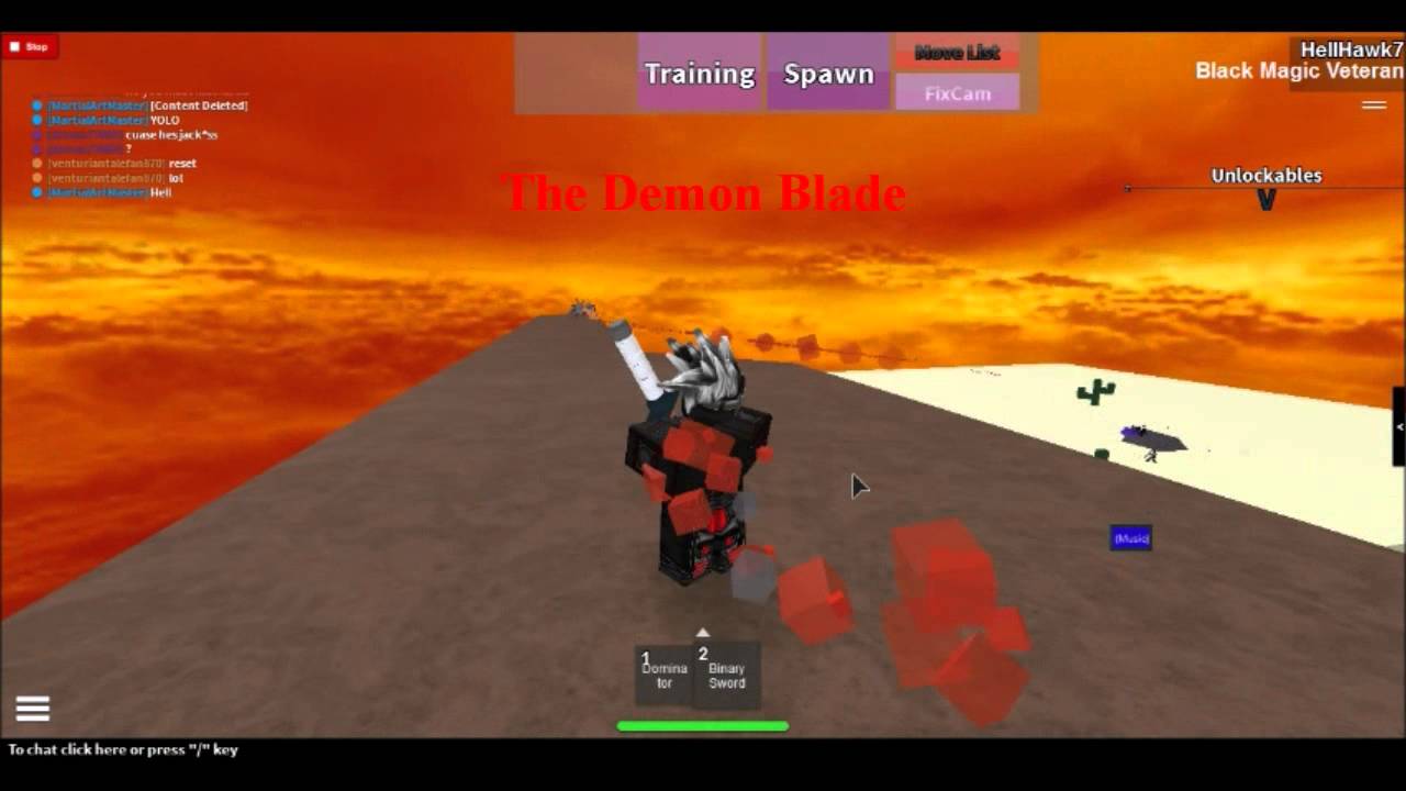 ROBLOX Black Magic: The Mercenary (quick vid) - YouTube