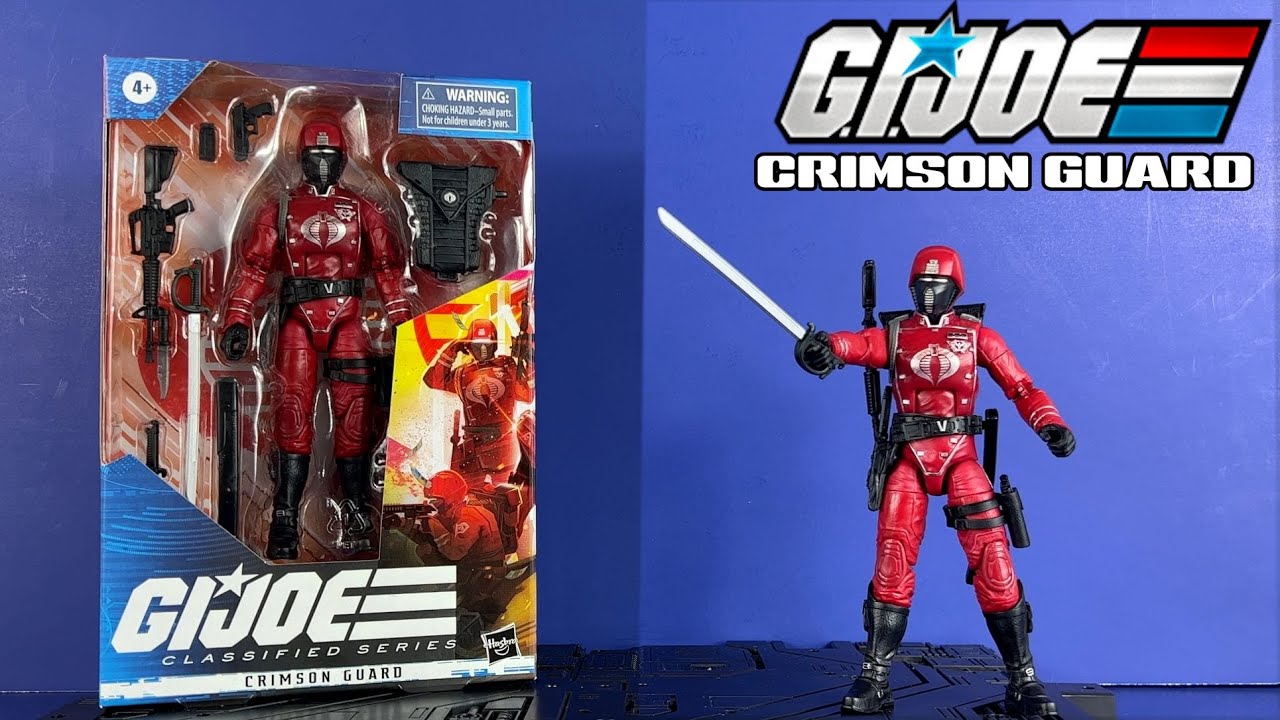 G.I. Joe Classified #50 Crimson Guard Review - YouTube