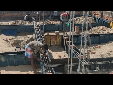 How To Step By Step Of Foundation Belt Concrete Process - Construction ...