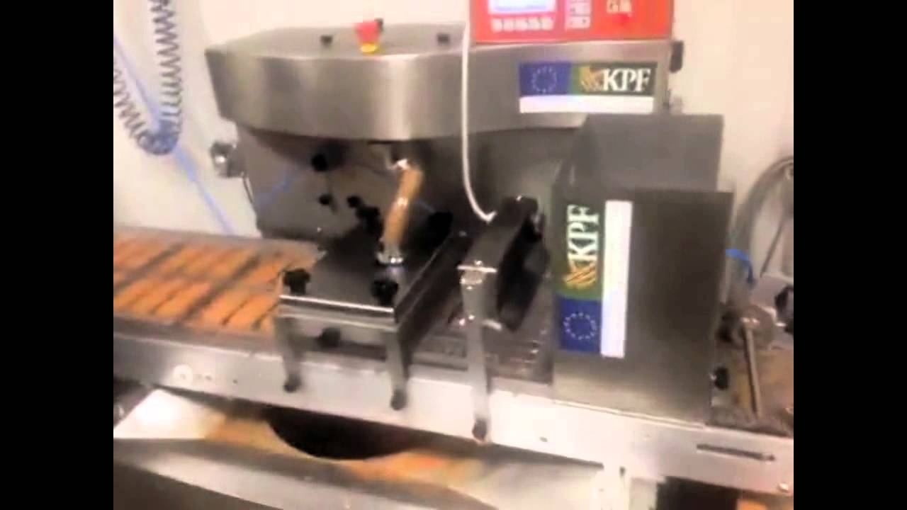 Chocolate mould loader - YouTube