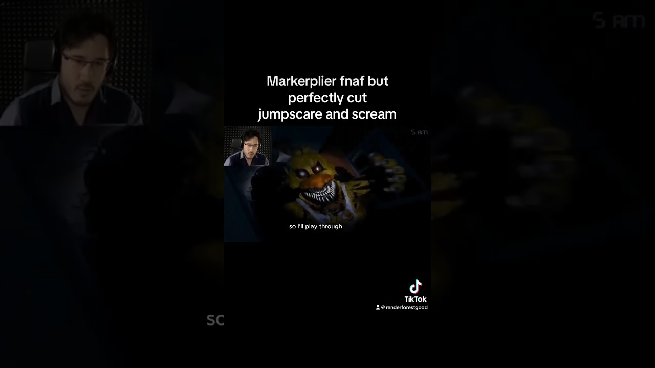 Markerplier scream cut fnaf#meme #memes - YouTube