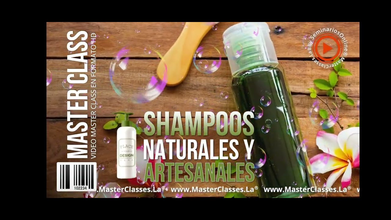 ‼️Elabora Shampoos Naturales y Artesanales En Casa‼️ Cursos Online ...