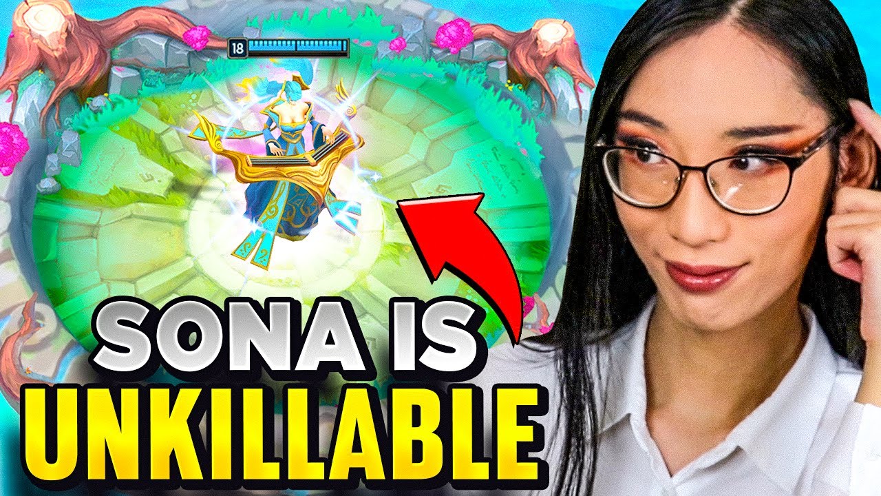 Sona is that girl for easiest wins in 2v2v2v2! Become the unkillable spam queen! - YouTube