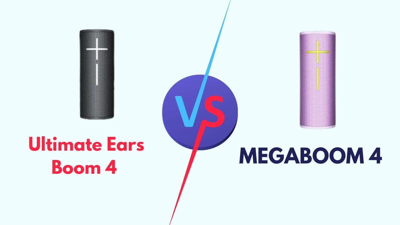 Ultimate Ears boom 4 Vs MEGABOOM 4 (Specs, Battery Life, Sound Quality ...