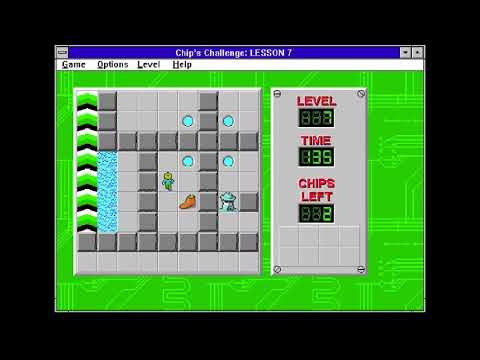 Chips challenge Level 7 - YouTube