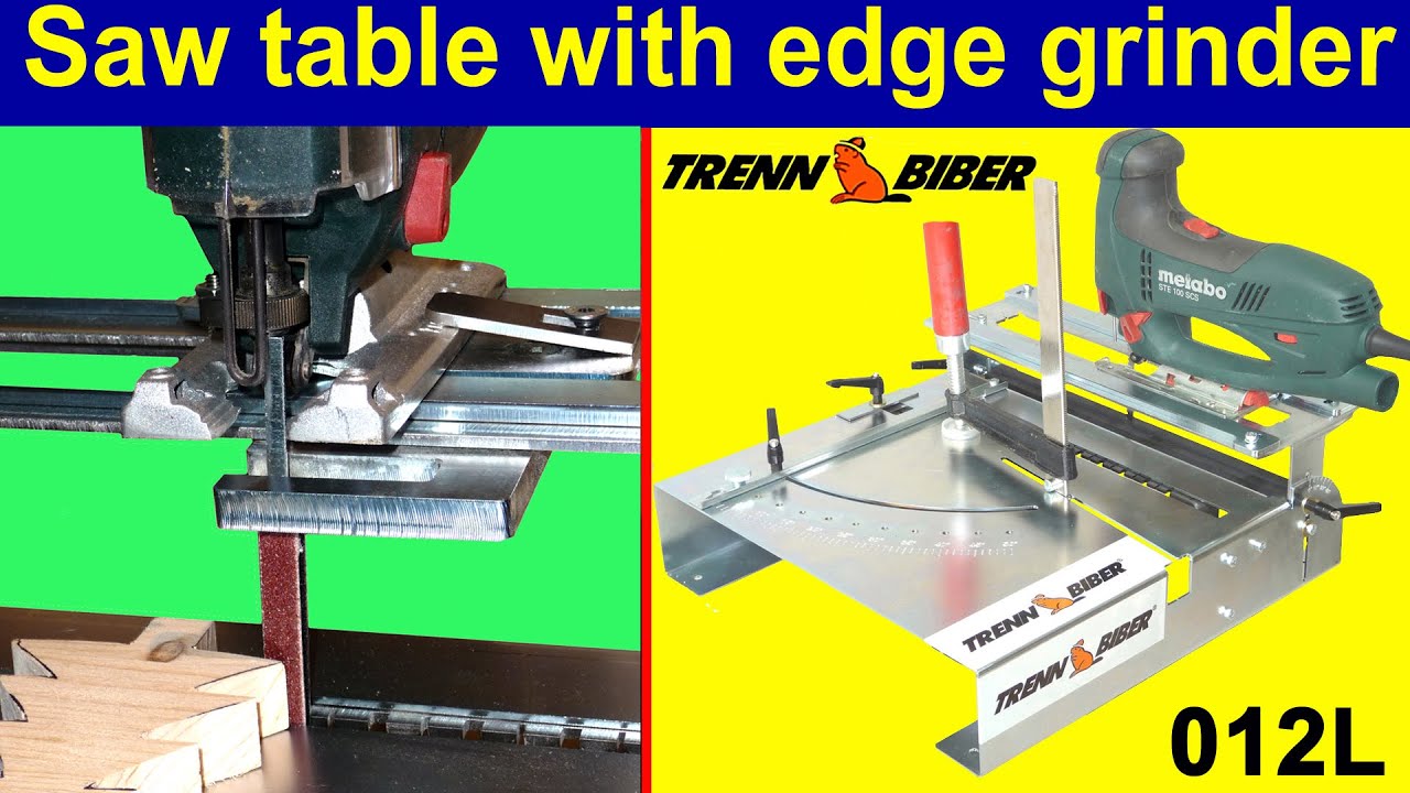 Jigsaw Table for every Jigsaw to create perfect cuts without side ...