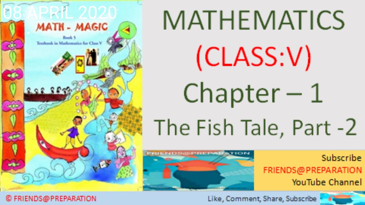 The Fish Tale Chapter 1- Part 2 | Class 5 Maths - YouTube