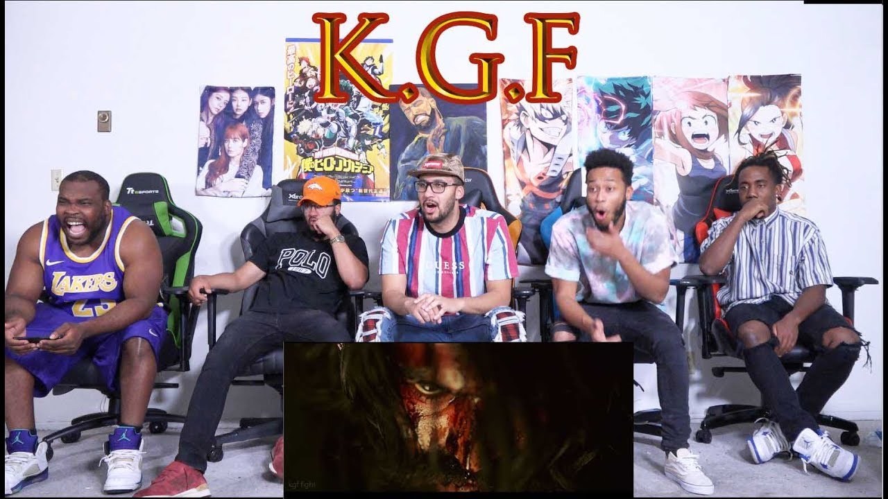 KGF *KANNADA* ROCKY INTRO SCENE REACTION | Yash, Srinidhi Shetty ...