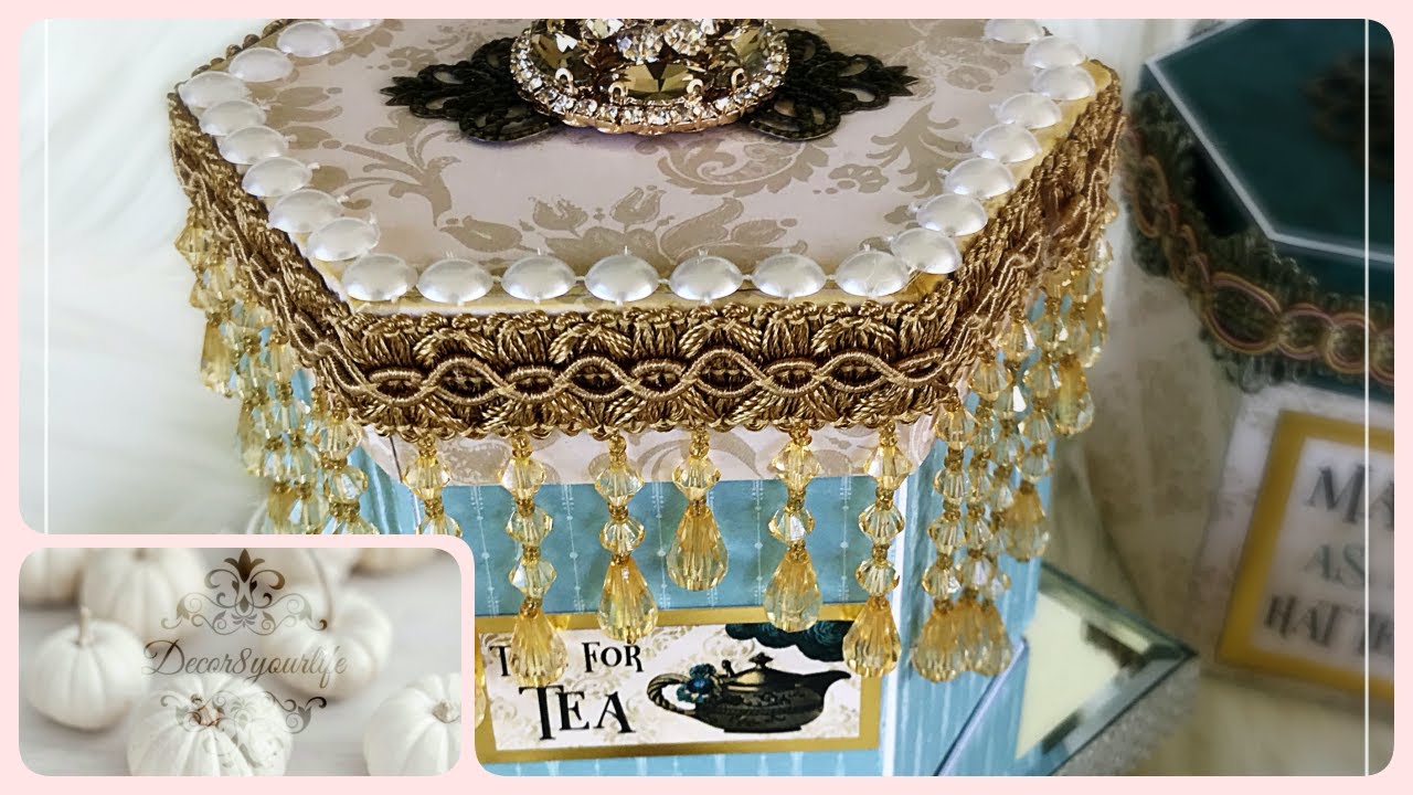 Tutorial - Trinket/Gift Box feat Helen Griffin's Hexagonal Exploding ...