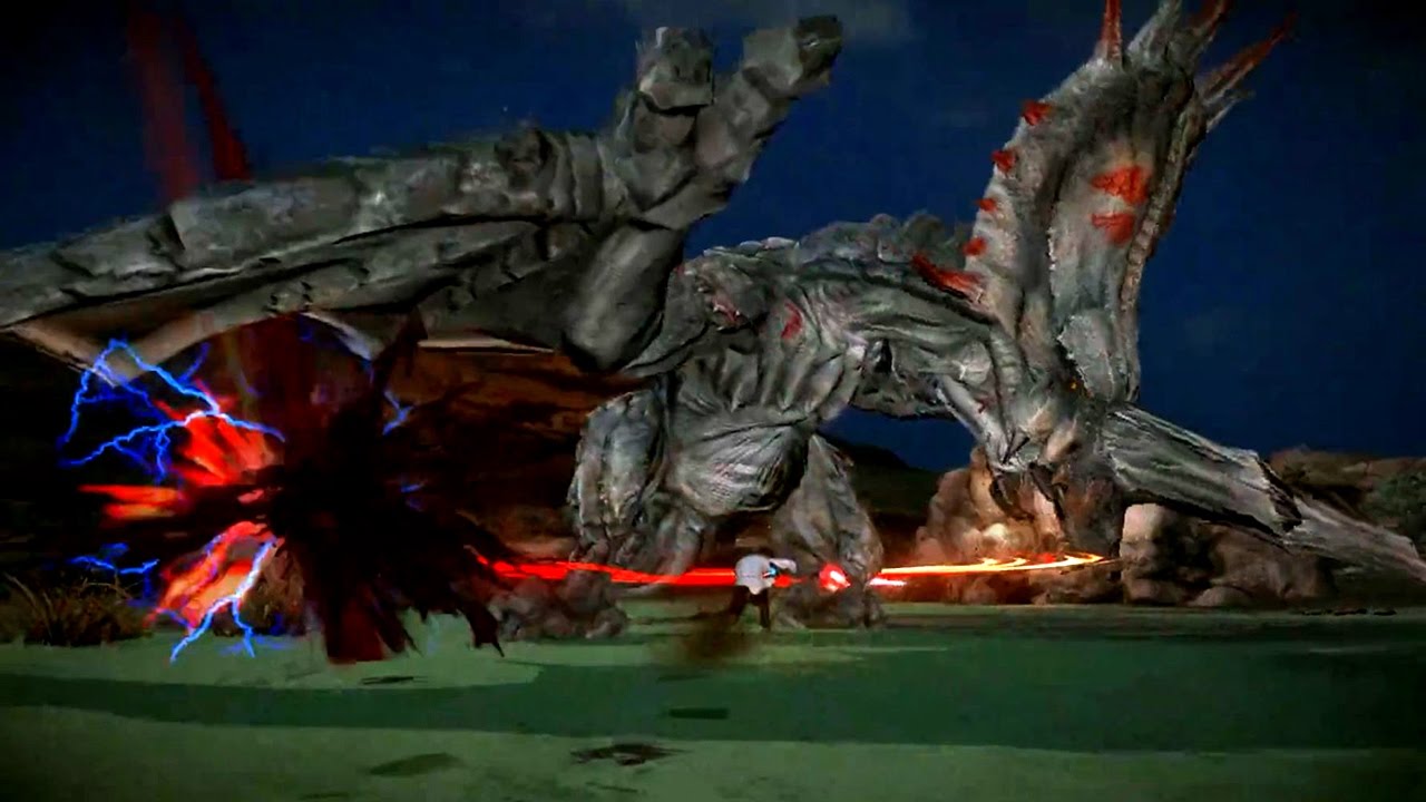 Monster Hunter Online - S Challenges Monoblos Laser Sword Gameplay ...