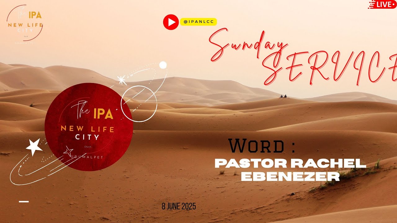 Sunday Service | 8th June 2025 | New life city | IPA | Pastor Rachel ...