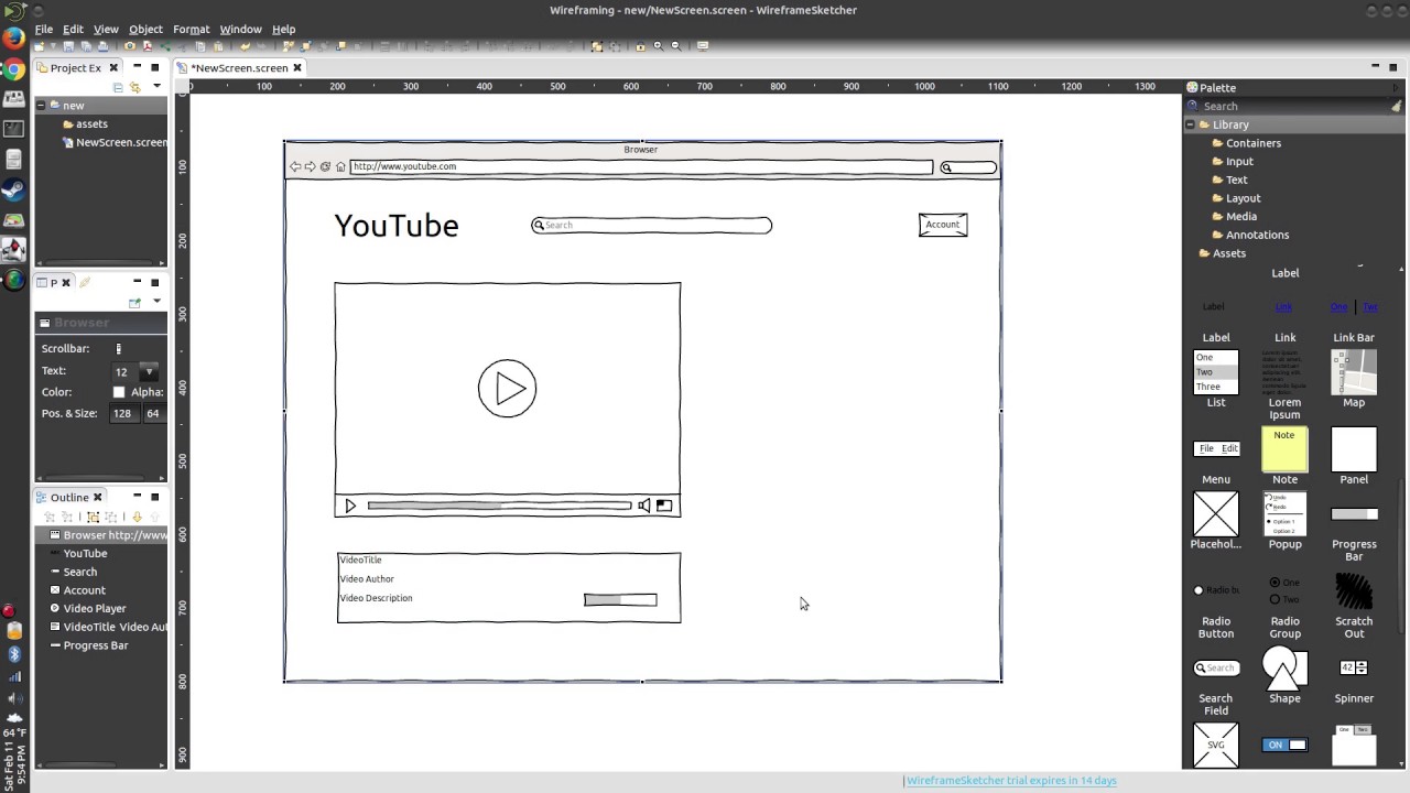 Tool Report - WireframeSketcher - YouTube