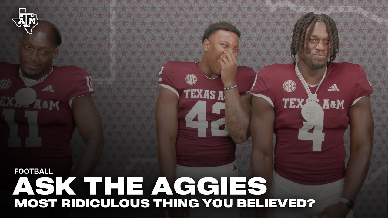 Ask the Aggies: Most Ridiculous Belief Growing Up? - YouTube
