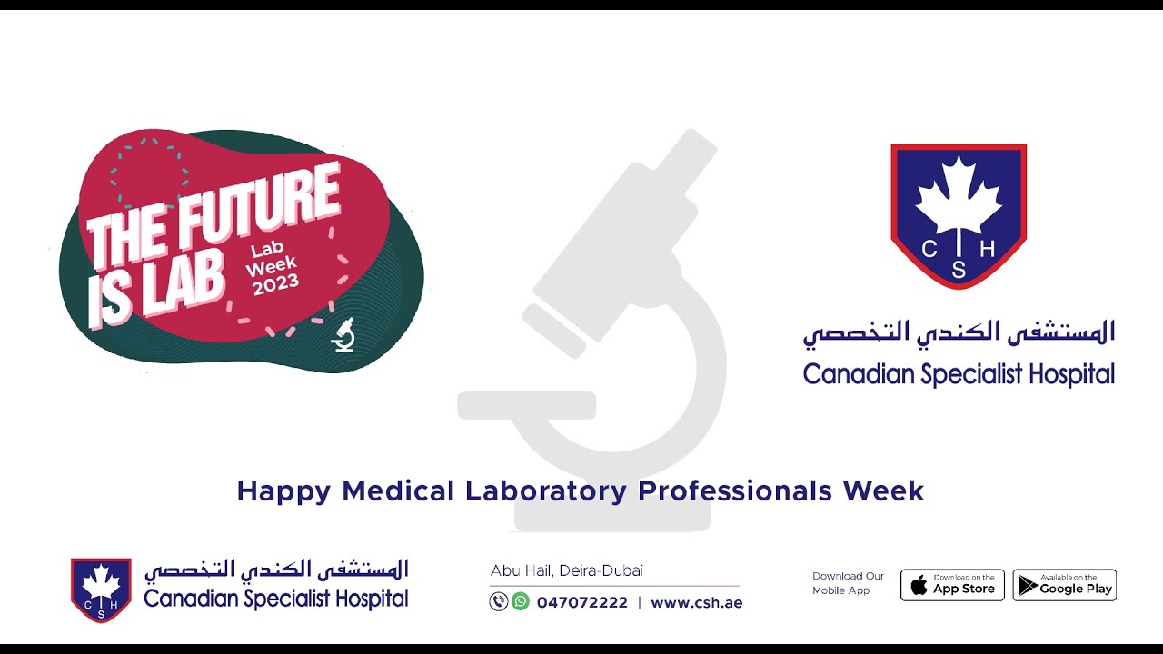 Medical Laboratory Professionals Week Canadian | Specialist Hospital ...