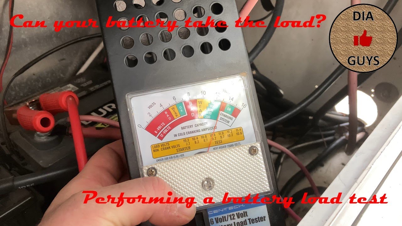 Don't let it fail on you! - Do this to test your battery. - YouTube