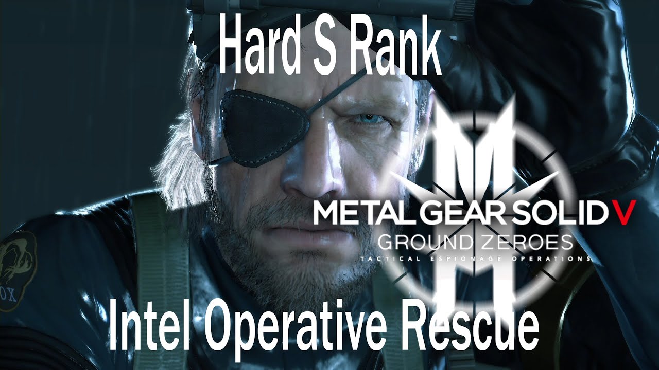 MGS5: Ground Zeroes | Intel Operative Rescue Hard S Rank (9:18) - YouTube