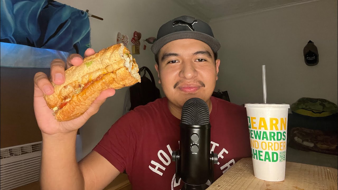 ASMR | Subway Sandwich - YouTube
