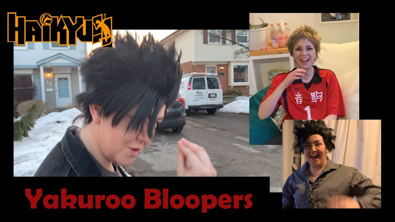 Yaku x Kuroo | Cosplay Bloopers | Haikyuu - YouTube