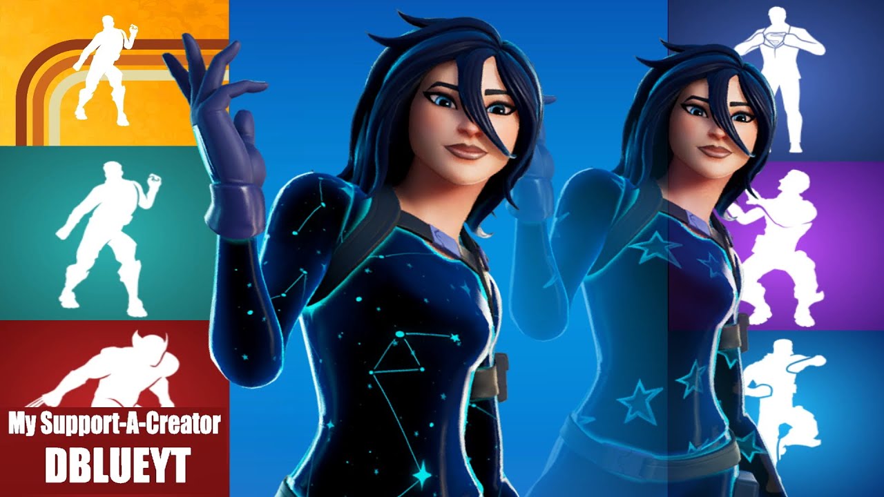 Astra Performs All Emotes & Dances in Fortnite - YouTube