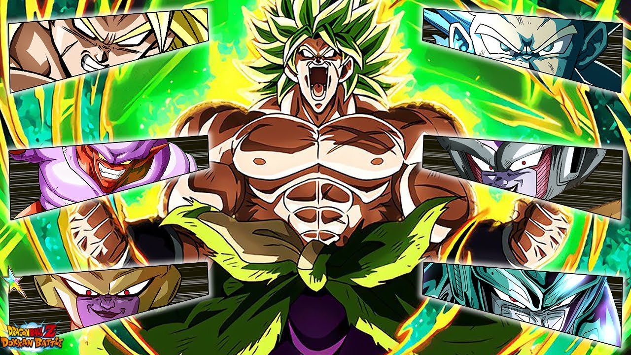 MEIN FULL POWER BROLY TEAM - MOVIE BOSS/FULL POWER TEAM SHOWCASE! DBZ ...