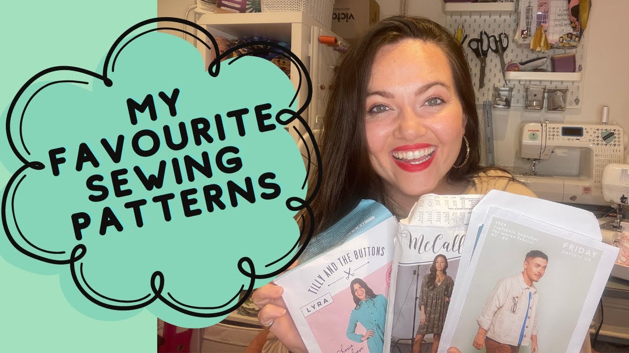My Top 8 Favourite Sewing Patterns - YouTube