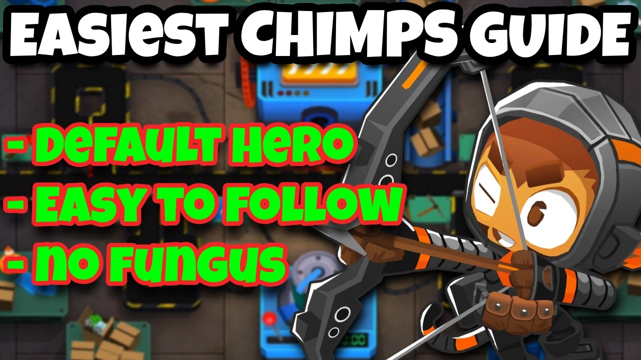 The Easiest Workshop Chimps Black Border Guide In BTD6 | No Hard ...
