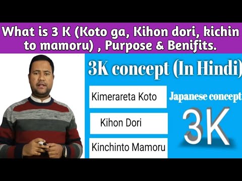 What is 3K (Japanese concept for Standerdization). #lean #tpm #tranding ...