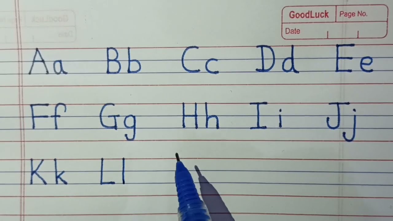 Capital and small letters|English alphabets|ABCD|abcd| - YouTube
