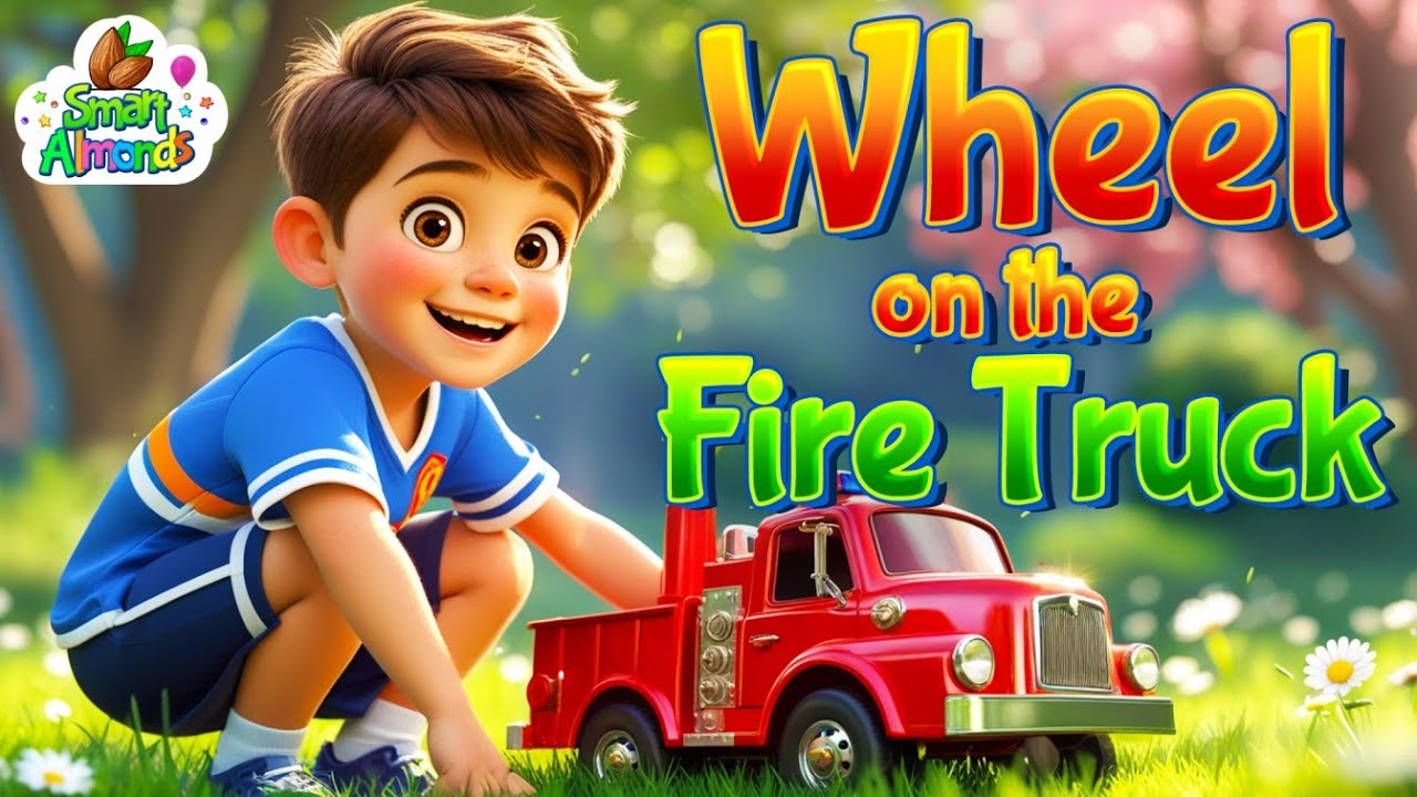 🚒 Wheels on the Fire Truck Song 🚨| Best Kids Sing-Along | Learning ...