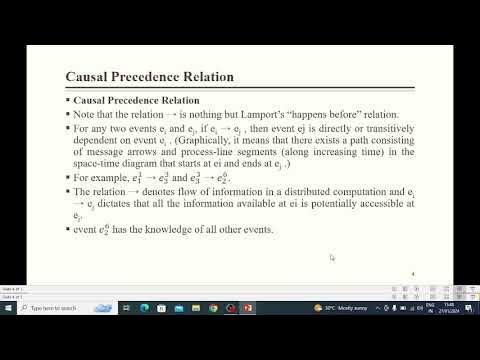 Causal Dependency | Distributed Cloud Computing | Dr. D. Rajalakshmi, ASP/CSE, RMDEC - YouTube