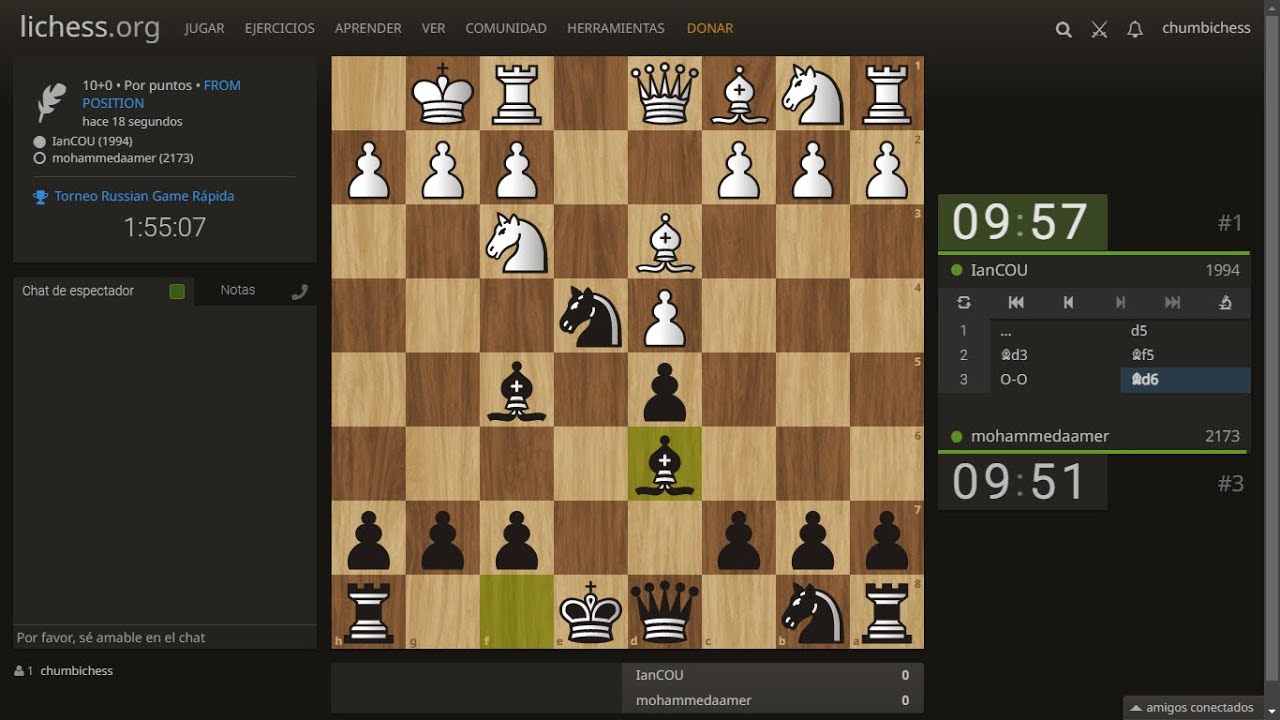 TORNEO DE AJEDREZ EN lichess.org - YouTube