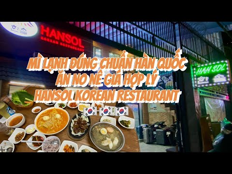 Hansol Restaurant 한솔식당 - Mì Lạnh, Tokbokki đúng chuẩn vị Hàn Quốc tại ...