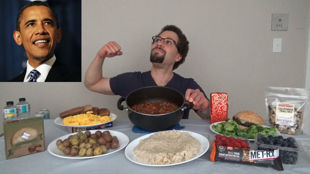Barack Obama's Diet Challenge - YouTube