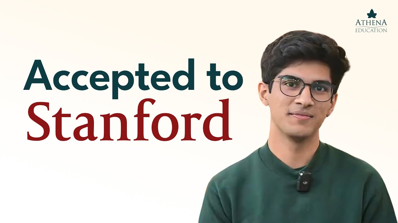 How I ACED my Stanford application - YouTube