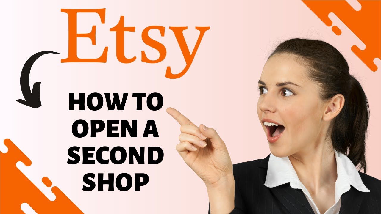 How to Open a Second Shop in Etsy (EASY) - YouTube