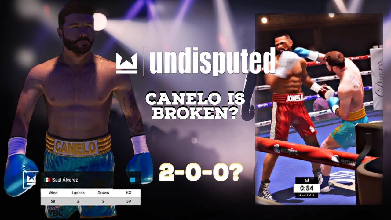 Canelo is AMAZING on this game | Undisputed | FMG - YouTube
